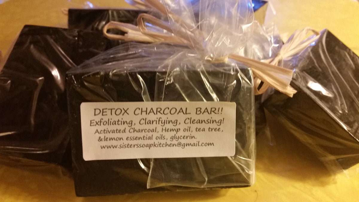 Charcoal Cleansing Bar Set of 3 – Sisters Soap Kitchen